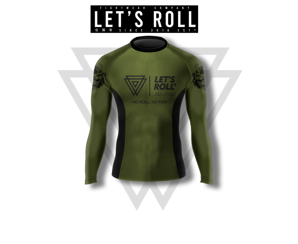 Rashguard Let’s Roll Helicarrier – Lets Roll Jiujitsu CO