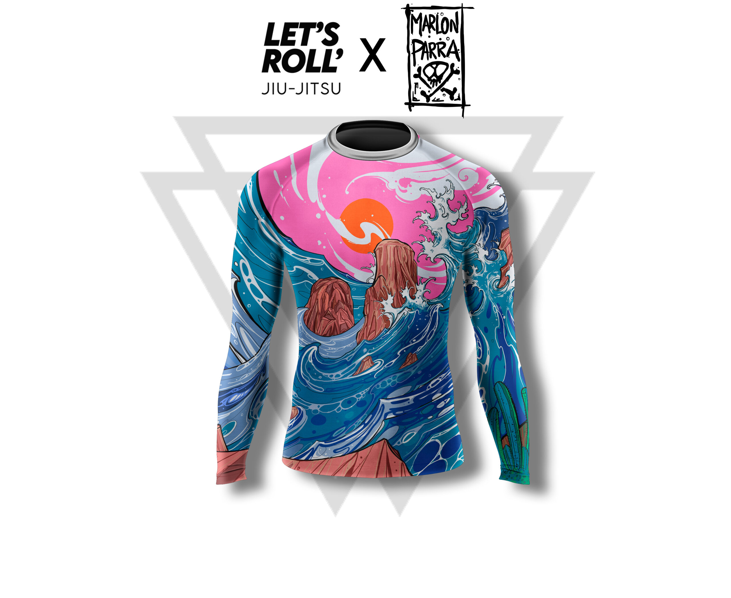 Rashguard Let’s Roll X Marlon Parra Los Morros – Lets Roll Jiujitsu CO